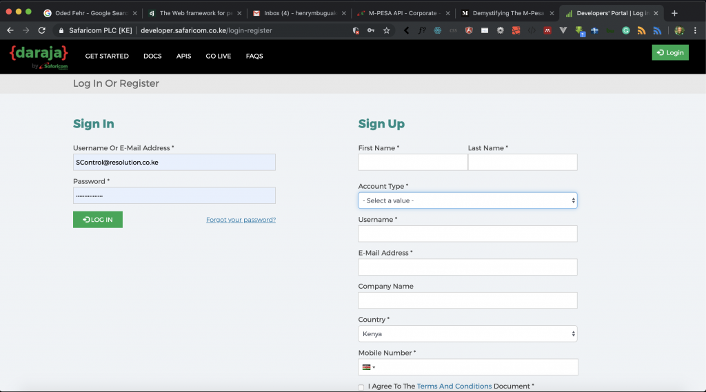 Lesson 1 A Step By Step Tutorial On How To Integrate To Mpesa Api Using Django 22 And Python 3