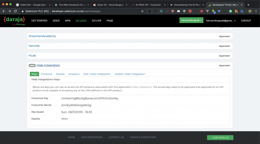 Lesson 1 A Step By Step Tutorial On How To Integrate To Mpesa Api Using Django 22 And Python 3